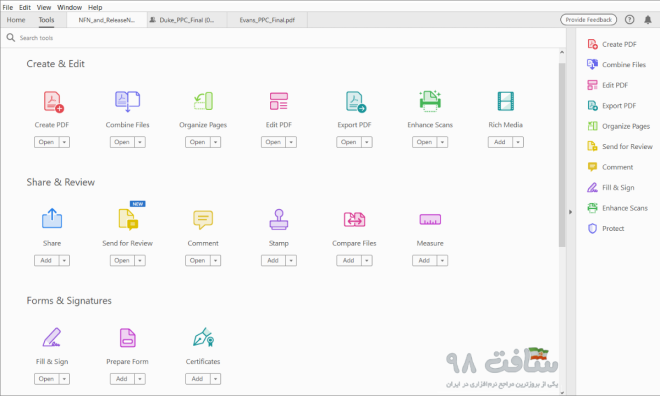 دانلود Adobe Acrobat Reader DC رایگان آخرین 2023 - Soft98