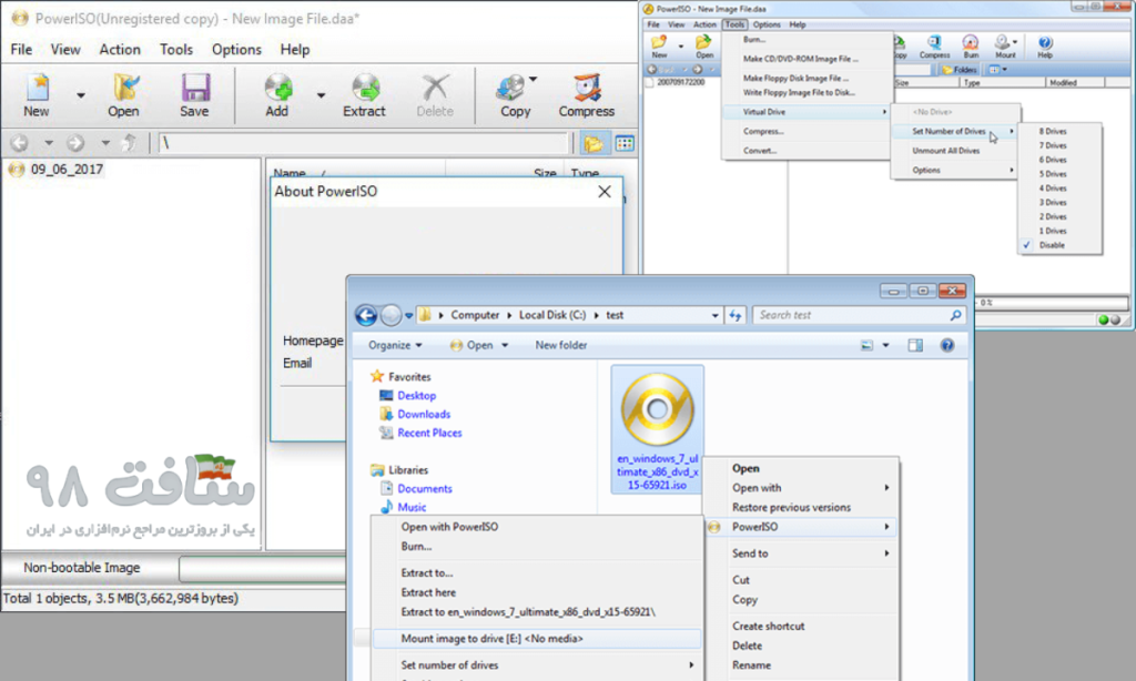 دانلود PowerISO رایگان آخرین 2023 - Soft98