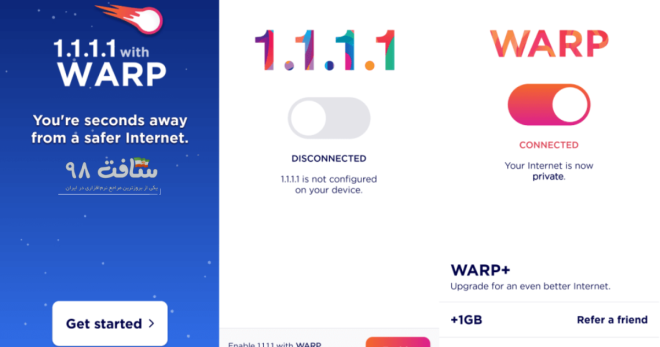 1.1.1.1 VPN دانلود مستقیم برای اندروید جدیدترین رایگان 2024